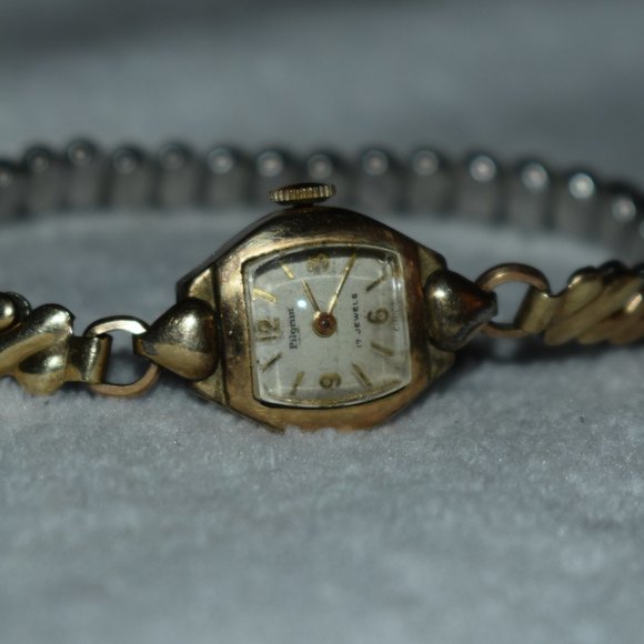 Pilgrim | Accessories | 4k Gp Antique Pilgrim 17 Jewels Mechanical ...